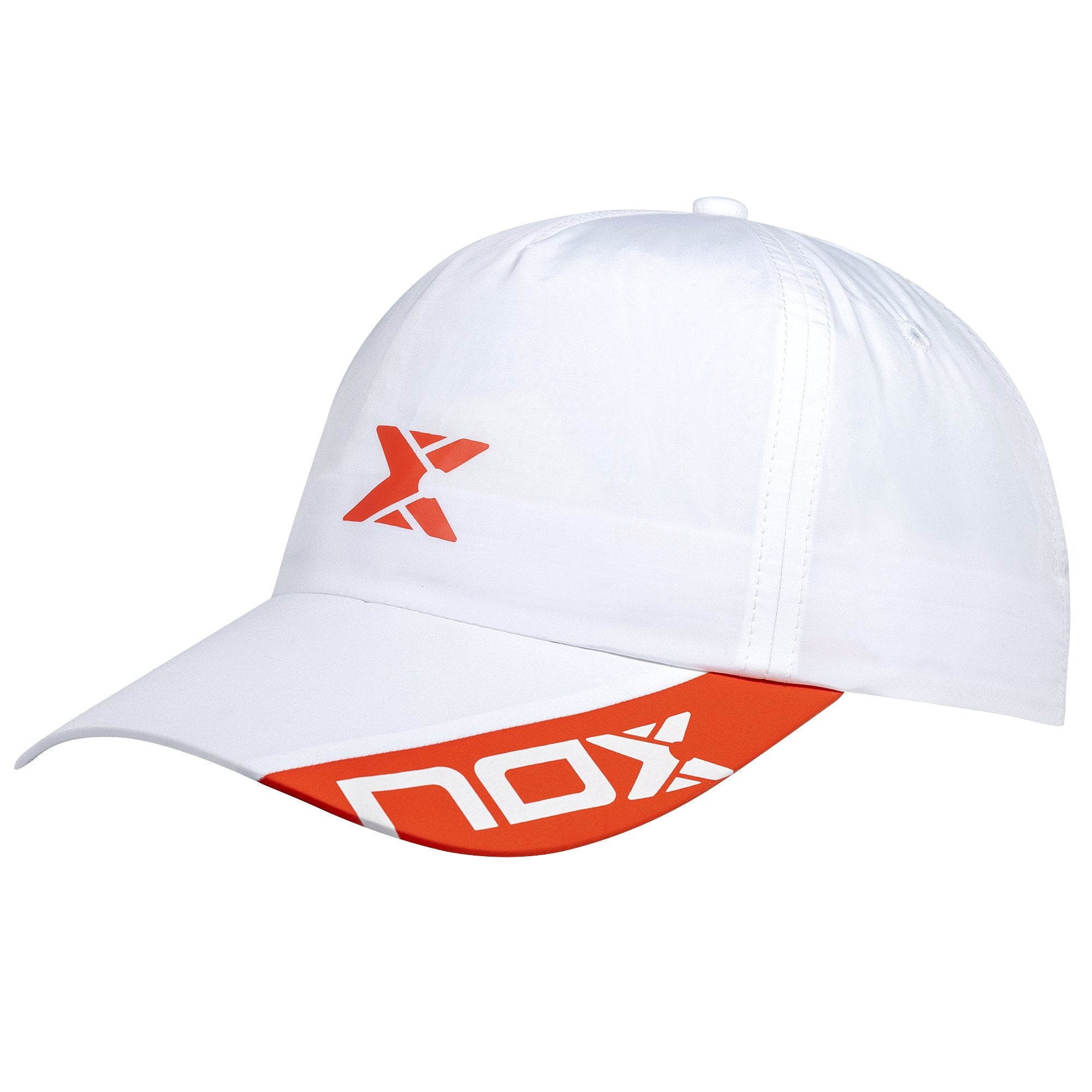 NOX Logo White/Red Cap – The VPadel Store